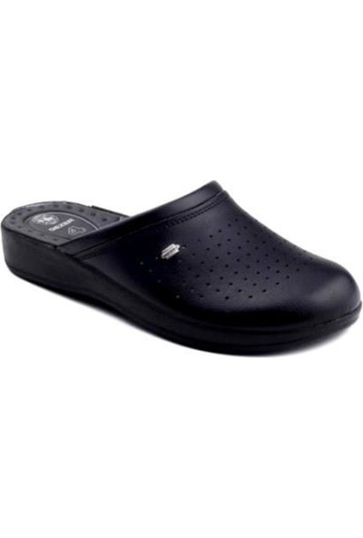 Gezer Sabo 4 Nokta Siyah Doktor Aşcı Terlik 41 Numara