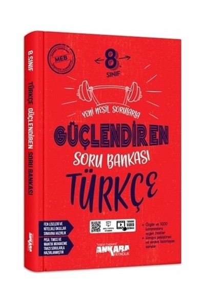 8. Sınıf Türkçe Güçlendiren Soru Bankası Ankara Yayıncılık