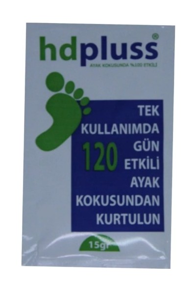 Hd Pluss Ayak Koku Giderici Önleyici Toz 120 Gün Etkili Hd Pluss Ayak Koku Giderici Önleyici Toz 120 Gün Etkili