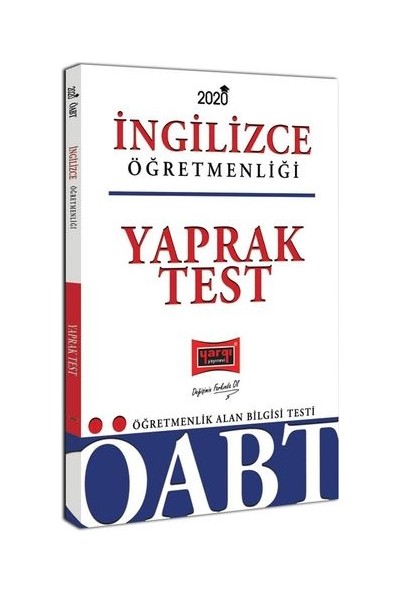 Yargı Yayınevi 2020 ÖABT İngilizce Öğretmenliği Yaprak Test Yargı Yayınevi 2020 ÖABT İngilizce Öğretmenliği Yaprak Test