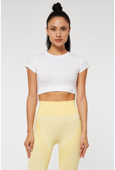 Jerf Captiva Crop Top Beyaz Jerf Captiva Crop Top Beyaz