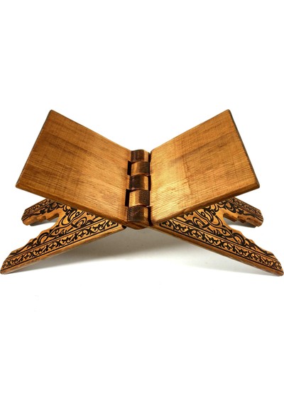 Idea Tamamen Ahşap Yakma Desenli Orta Boy Kuran-I Kerim Okuma Rahlesi 1 Adet 64 cm Idea Tamamen Ahşap Yakma Desenli Orta Boy Kuran-I Kerim Okuma Rahlesi 1 Adet 64 cm