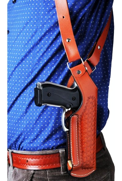 YT Yaylı Koltuk Altı Deri Silah Tabanca Kılıfı