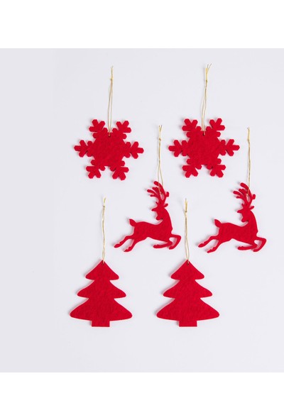 Ocean Home Yılbaşı Ağaç Süsü 6'Lı