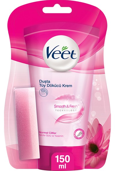 Veet Duşta Tüy Dökücü Krem Bacak & Vücut Bölgesi Normal Ciltler 150 ml Veet Duşta Tüy Dökücü Krem Bacak & Vücut Bölgesi Normal Ciltler 150 ml