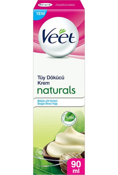 Veet Tüy Dökücü Krem Naturals 90ml Veet Tüy Dökücü Krem Naturals 90ml