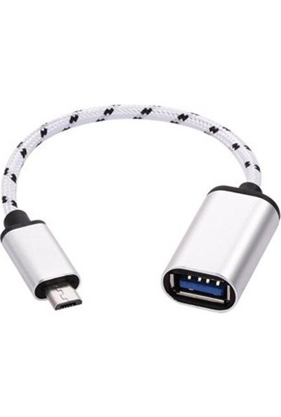 Gplus MC318 UTV007 Micro USB 3.0 To USB 3.0 Otg Kablo Gümüş Gplus MC318 UTV007 Micro USB 3.0 To USB 3.0 Otg Kablo Gümüş