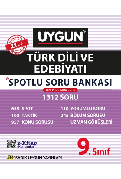 Sadık Uygun Yayınları 9.Sınıf Türk Edebiyatı Sadık Uygun Yayınları 9.Sınıf Türk Edebiyatı
