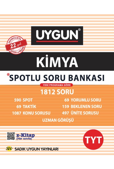 Sadık Uygun Yayınları Ygs Spotlu Soru Bankası Kimya Sadık Uygun Yayınları Ygs Spotlu Soru Bankası Kimya