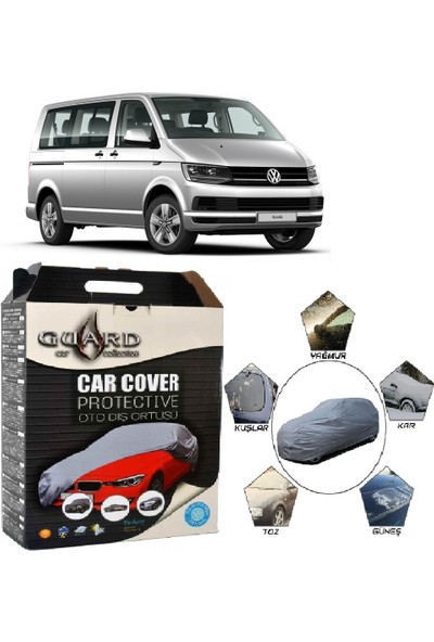 Guard Volkswagen Transporter T5 T6 2003-2019 (Uzun Kasa) Oto Dış Örtüsü Branda