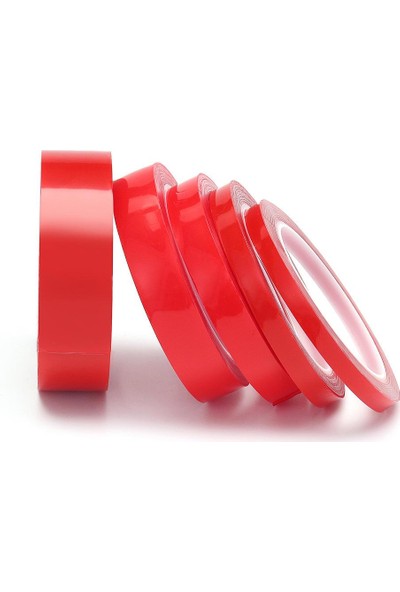 Newdizayn Çift Taraflı Slikon Bant Şeffaf Vhb 10 mm x 5 mt