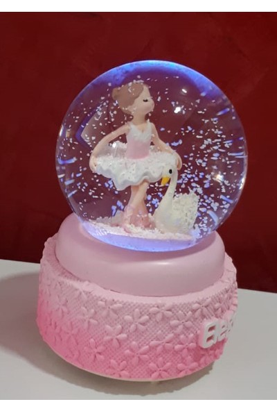 Cka Kar Küresi Işıklı ve Müzikli Gece Lambası Cka Kar Küresi Işıklı ve Müzikli Gece Lambası