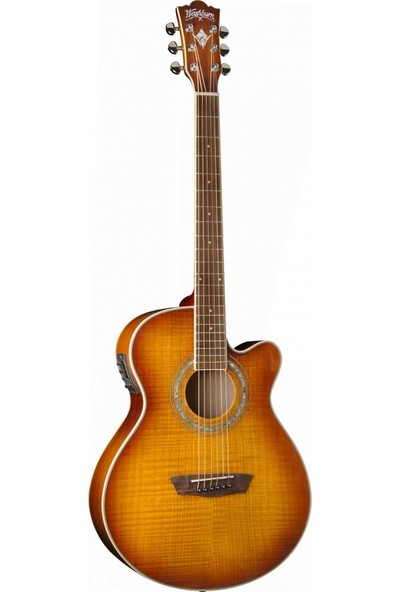 Washburn Ea15Itb Mini Jumbo Elektro Akustik Gitar Washburn Ea15Itb Mini Jumbo Elektro Akustik Gitar