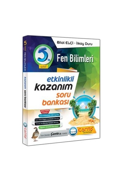Çanta Yayınları 5. Sınıf Fen Bilimleri Kazanım Odaklı 2020 Soru Bankası