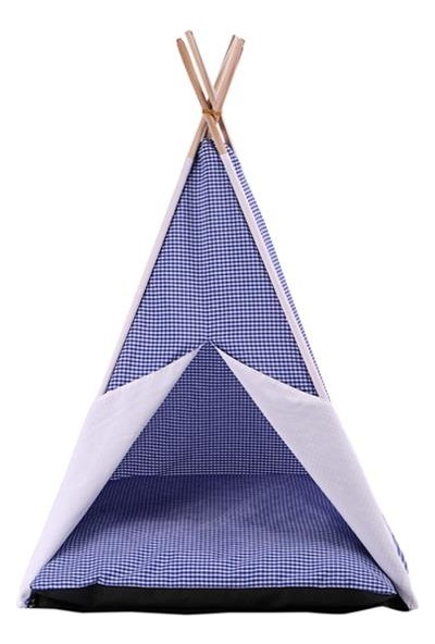 Dubex Kedi Köpek Çadırı Mavi