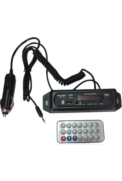 Class Oto Teyp Bluetooth Aux Çevirici Modül Konuşma Özellikli