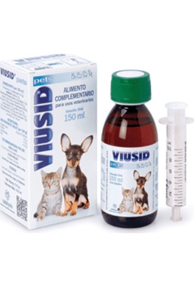 Viusid Pets 150 ml Köpekte Parvo-Distemper-Corona Antiviral Viusid Pets 150 ml Köpekte Parvo-Distemper-Corona Antiviral