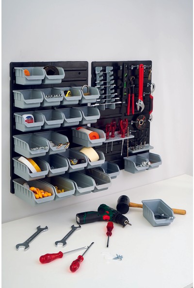 Portbag Duvar Paneli Alet Askısı Hobi Tezgahı 8049 Portbag Duvar Paneli Alet Askısı Hobi Tezgahı 8049