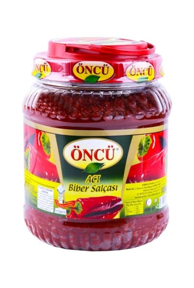 Öncü Acı Biber Salçası 1650 gr Öncü Acı Biber Salçası 1650 gr
