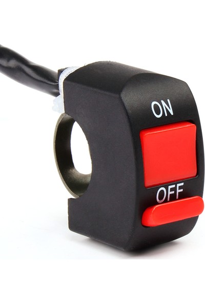 Knmaster Motosiklet Gidonuna Takılabilir Aç-Kapa Butonu / Switchi Knmaster Motosiklet Gidonuna Takılabilir Aç-Kapa Butonu / Switchi