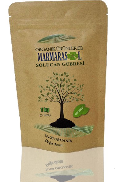 Marmarasol Organik Solucan Gübresi 1 Kg Marmarasol Organik Solucan Gübresi 1 Kg
