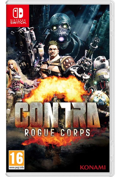 Contra Rogue Corps Nintendo Switch Oyun Contra Rogue Corps Nintendo Switch Oyun