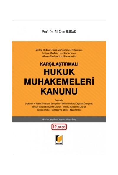 Karşılaştırmalı Hukuk Muhakemeleri Kanunu