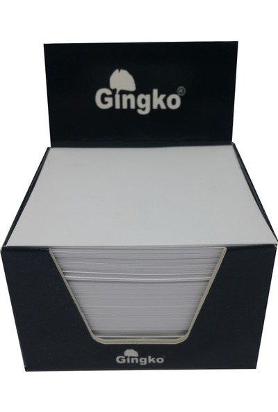 Gingko Küp Beyaz Not Kağıdı