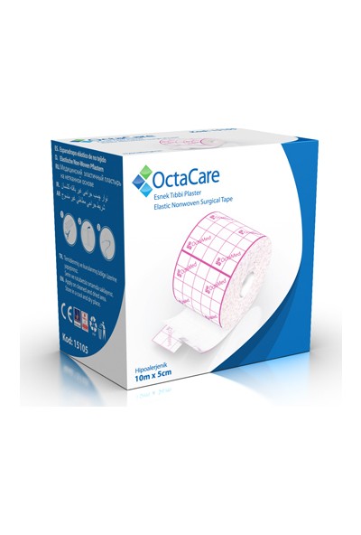 Octamed Fix Esnek Tıbbi Plaster - 10 m x 5 cm Octamed Fix Esnek Tıbbi Plaster - 10 m x 5 cm