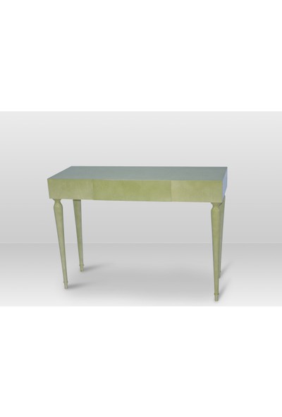 Misswoodentr Yeşil Su Damlacıklı Modern Dresuar