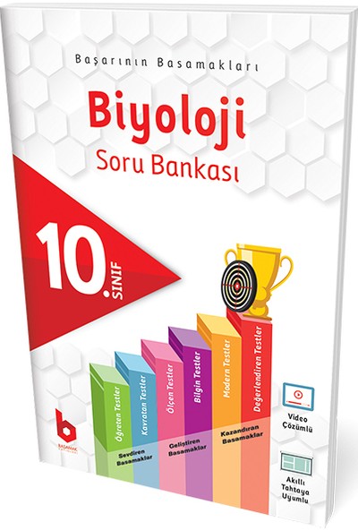 Basamak Yayınları 10.sınıf Biyoloji Soru Bankası Video Çözümlü