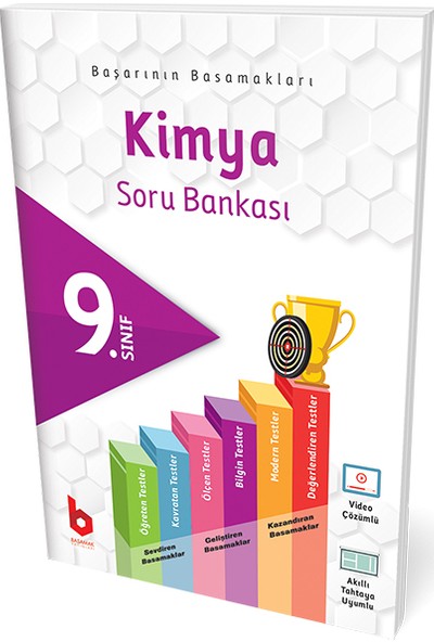 Basamak Yayınları 9.sınıf Kimya Soru Bankası Video Çözümlü