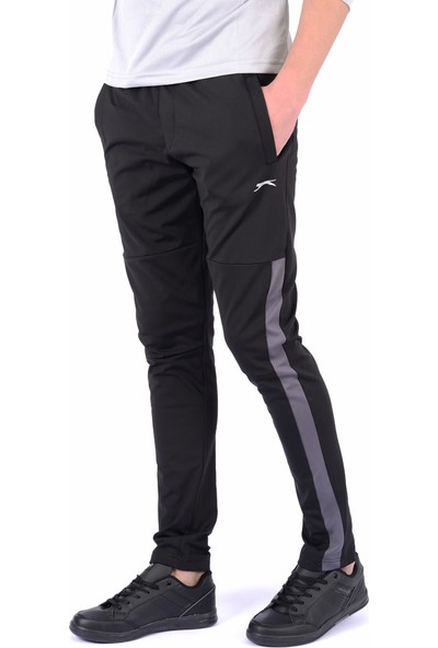 Slazenger Oxford I Erkek Tek Alt Siyah Eşofman Slazenger Oxford I Erkek Tek Alt Siyah Eşofman