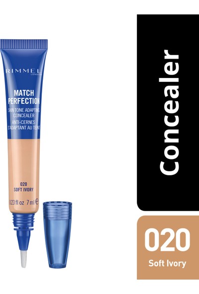 Rimmel London Match Perfection Kapatıcı 020 Soft Ivory Rimmel London Match Perfection Kapatıcı 020 Soft Ivory