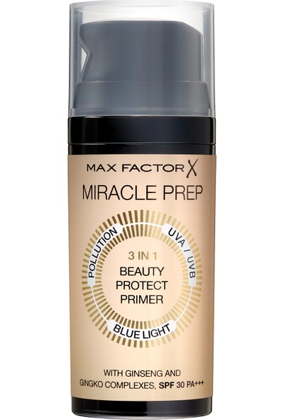 Max Factor Mıracle Prep 3 İn 1 Beauty Protect Primer-Makyaj Bazı Spf30 Pa+++ Max Factor Mıracle Prep 3 İn 1 Beauty Protect Primer-Makyaj Bazı Spf30 Pa+++