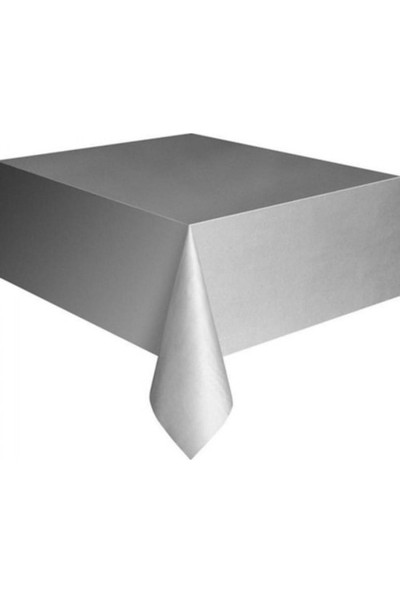 Datapos Gümüş Plastik Masa Örtüsü 120X180 cm