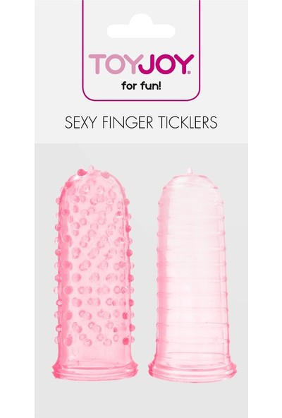 Toyjoy Toy Joy 2 Farklı Dış Yüzeye Sahip Parmak Kılıfı Seti