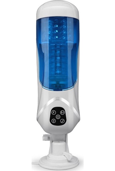 EasyLove Ileri Geri Giden Tırtıklı İç Dokulu Sesli Vantuzlu Otomatik Mastürbatör EasyLove Ileri Geri Giden Tırtıklı İç Dokulu Sesli Vantuzlu Otomatik Mastürbatör