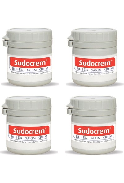 Sudocrem Bebek Bakım Kremi 60 gr 4 Adet Sudocrem Bebek Bakım Kremi 60 gr 4 Adet