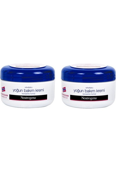 Neutrogena Rahatlatıcı Etkili Yoğun Bakım Kremi 200 ml 2 Li Set