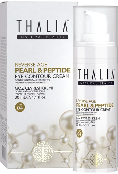 Thalia Pearl & Peptide 40+ Yaşlanma Karşıtı Göz Çevresi Bakım Kremi - 30 ml Thalia Pearl & Peptide 40+ Yaşlanma Karşıtı Göz Çevresi Bakım Kremi - 30 ml