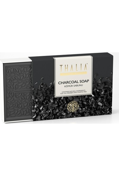 Thalia Detoks Etkili Kömür Özlü Doğal Katı Sabun - 150 gr