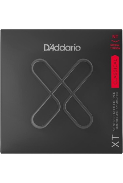 D'Addario XTC45 Klasik Gitar Tel Seti Nylon Core Silver Plated D'Addario XTC45 Klasik Gitar Tel Seti Nylon Core Silver Plated