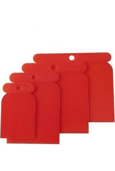 Wert 2763 Plastik Macunlama Seti 4'lü Wert 2763 Plastik Macunlama Seti 4'lü