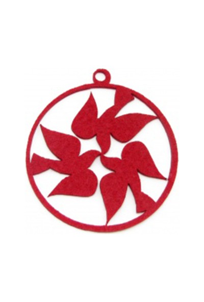 Didideko Keçe Yılbaşı Ağaç Süsü