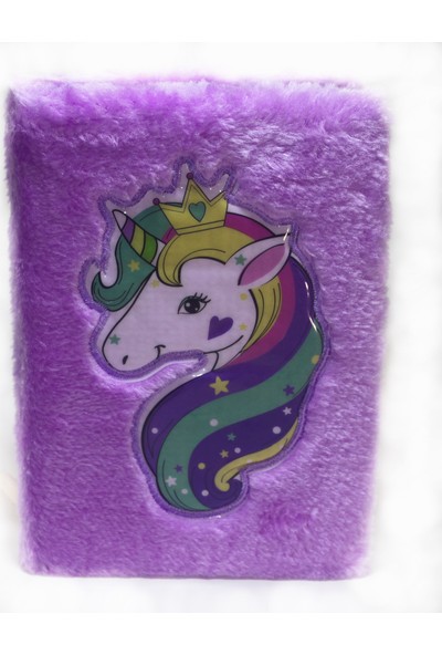 Mikro Unicorn Peluş Defter