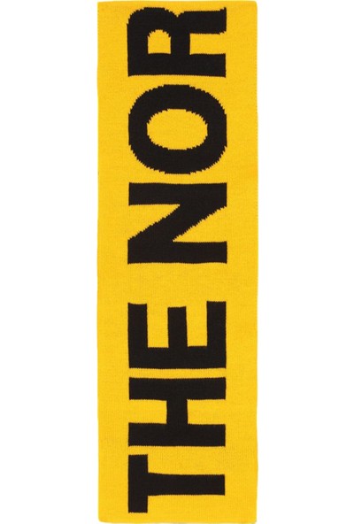 The North Face Atkı NF0A3FL6LR01 Sarı Logo Scarf