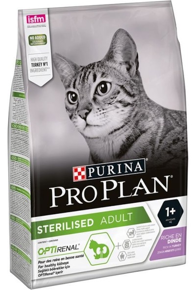 Proplan Sterilised Kısırlaştırılmış Hindili Kedi Maması 1,5 kg Proplan Sterilised Kısırlaştırılmış Hindili Kedi Maması 1,5 kg