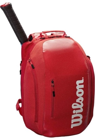 Wilson Super Tour Kırmızı Tenis Sırt Çantası WRZ840896 Wilson Super Tour Kırmızı Tenis Sırt Çantası WRZ840896