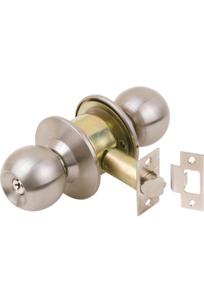 Hafele Topuz Kol Kilit Seti Ofis Tipi Anahtarlı Paslanmaz Çelik Mat Hafele Topuz Kol Kilit Seti Ofis Tipi Anahtarlı Paslanmaz Çelik Mat
